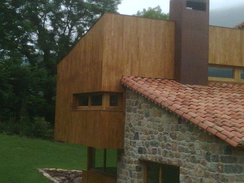 Madera para fachadas | Maderas Garcia Varona