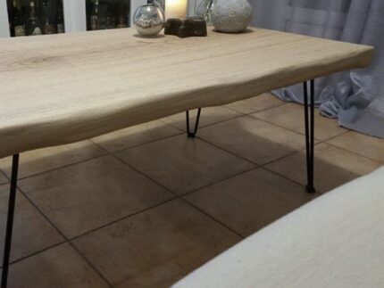 Tablones de roble sin cantear para mesas y cabeceros de madera
