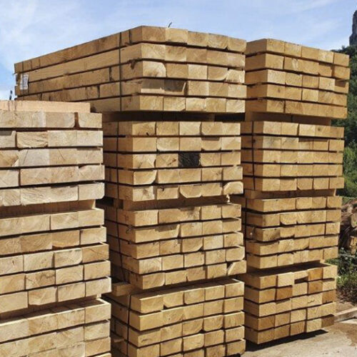 Traviesa de madera de roble macizo ecológica | Garcia Varona